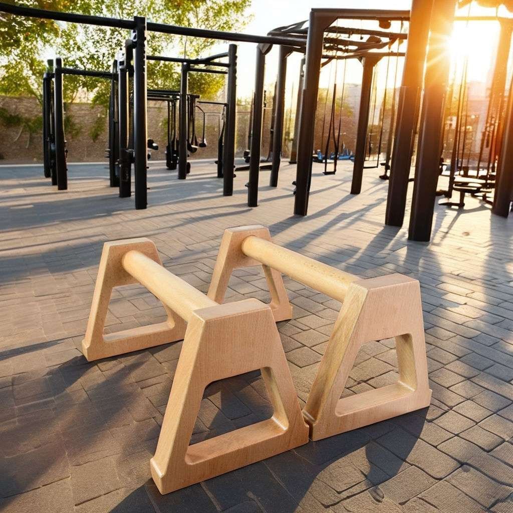 Wooden Parallettes - Bamboo Products Wholesale Manufacturer